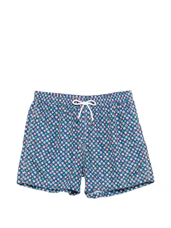 Fedeli Madeira Swim Shorts - Blue