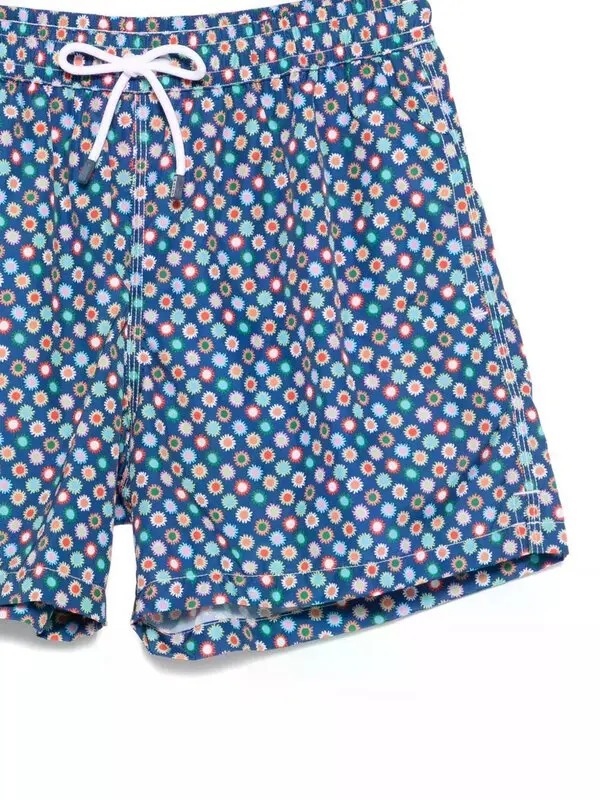 Fedeli Madeira Swim Shorts - Blue