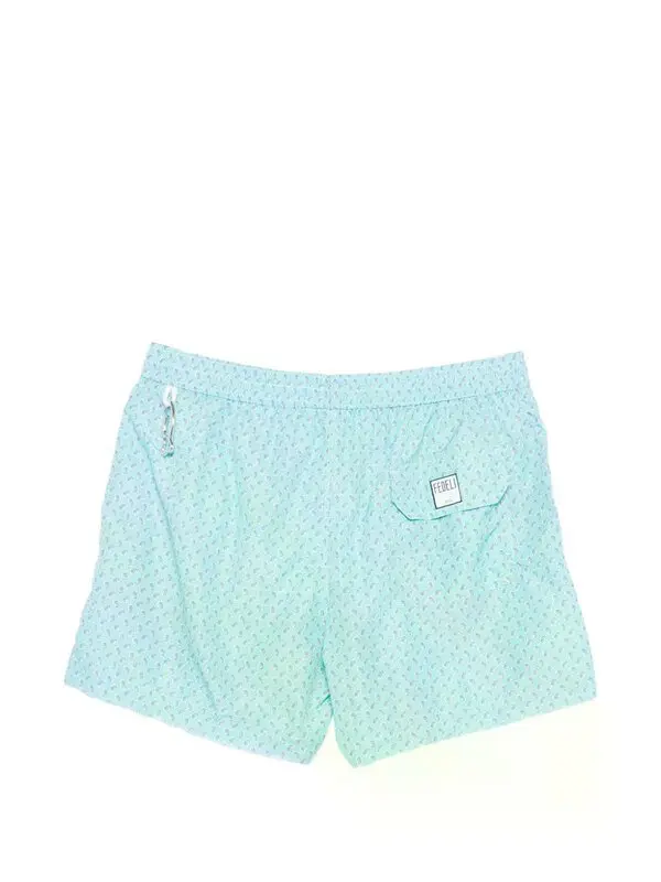 Fedeli Madeira Swim Shorts - Green