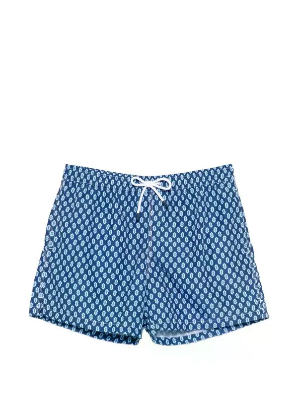 Fedeli Madeira Swim Shorts - Blue