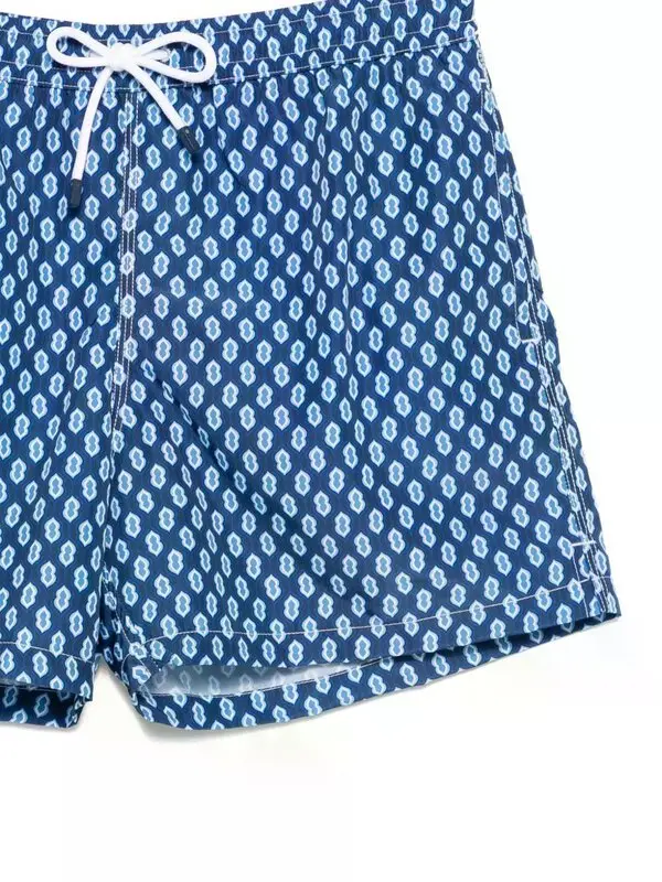 Fedeli Madeira Swim Shorts - Blue