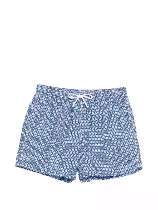 Fedeli Madeira Swim Shorts - Blue
