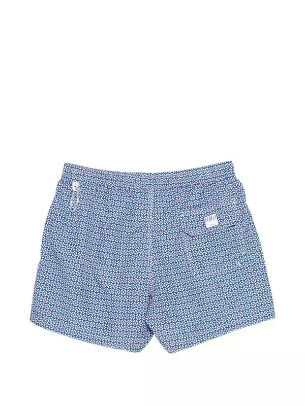 Fedeli Madeira Swim Shorts - Blue