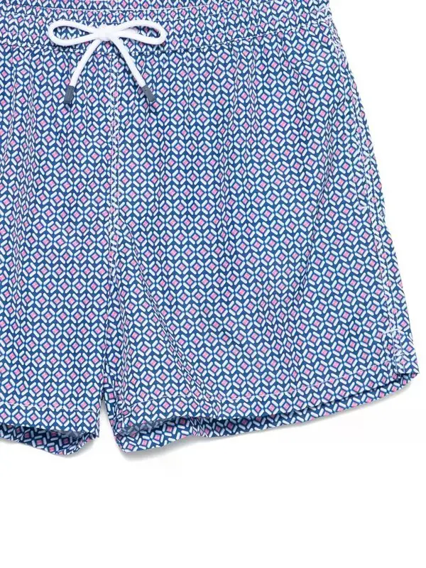 Fedeli Madeira Swim Shorts - Blue