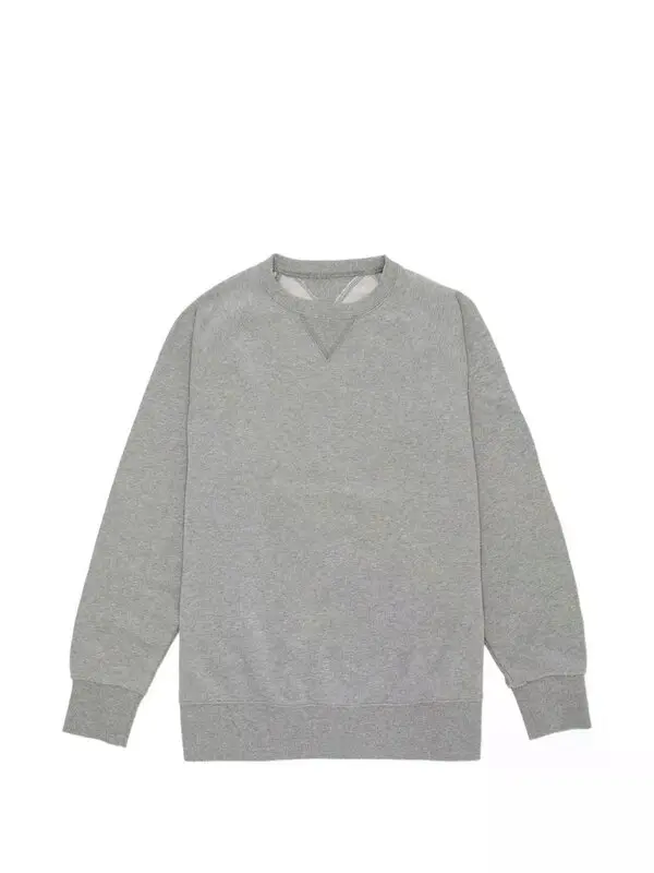 FORTELA Raglan Sleeve Harvard Sweatshirt - Grey