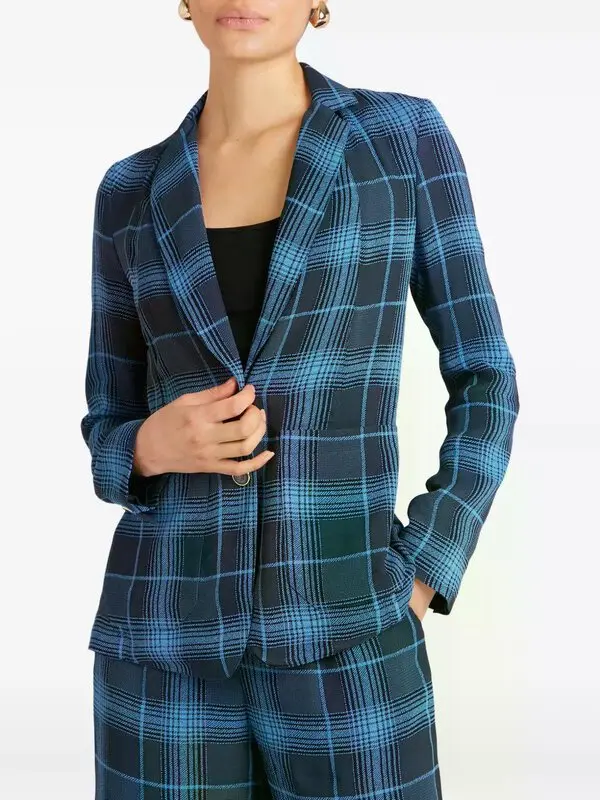 TEMPERLEY LONDON Plaid Jacket