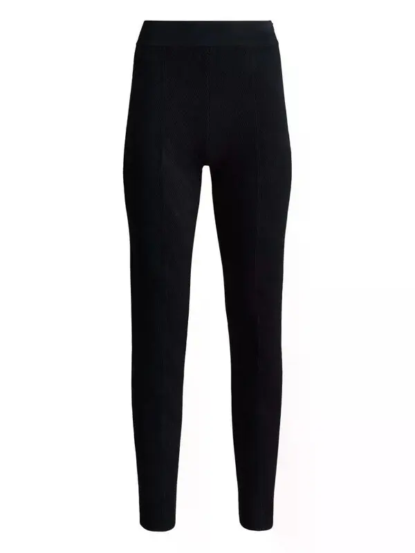 St. John Elasticated-waistband Trousers - Black
