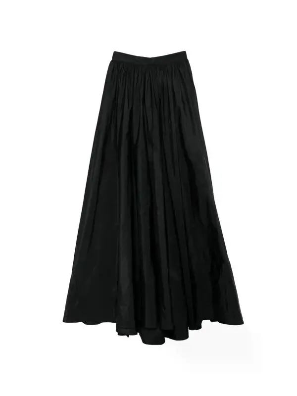 Elie Saab Gathered Maxi Skirt - Black