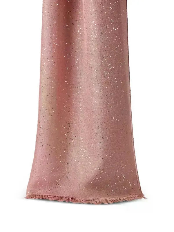 Brunello Cucinelli Sequin-embellished Scarf
