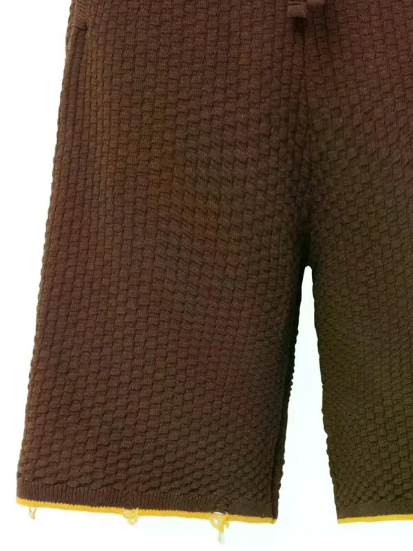 LANEUS Knitted Shorts