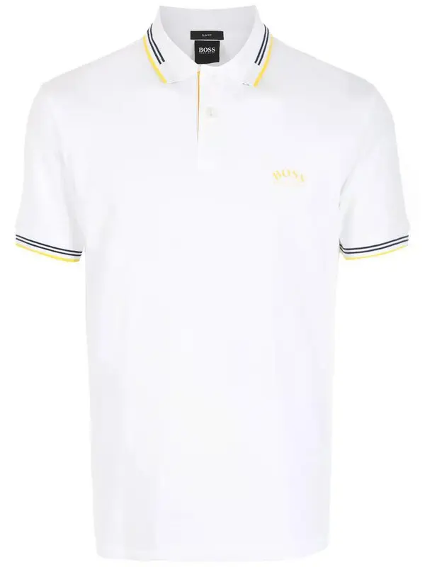 BOSS Paddy Polo Shirt - White