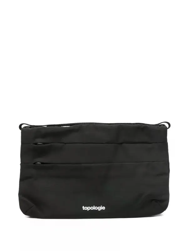 TOPOLOGIE Small Sacoche Clutch Bag - Black