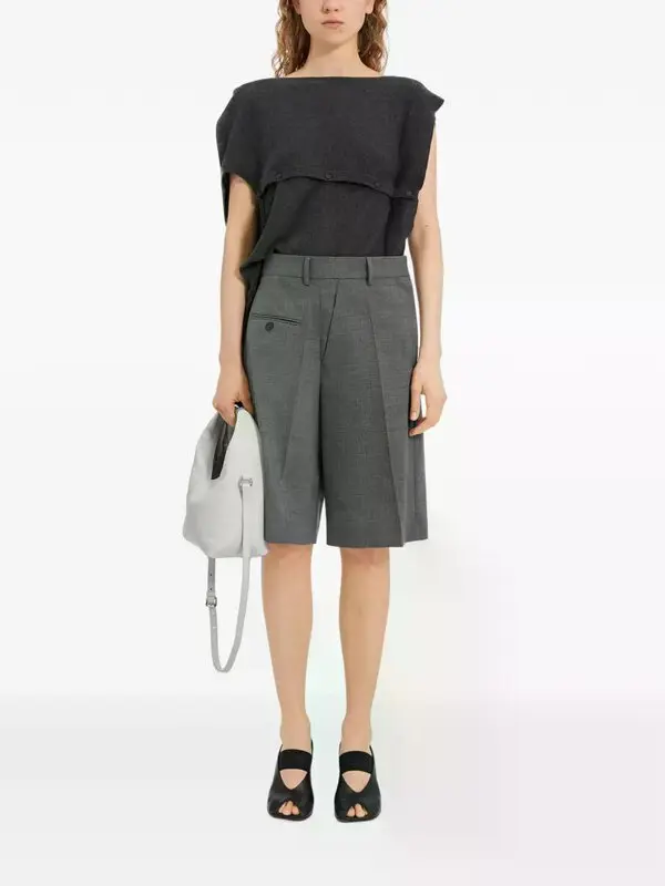 MAISON MARGIELA Button Detail Shorts - Grey
