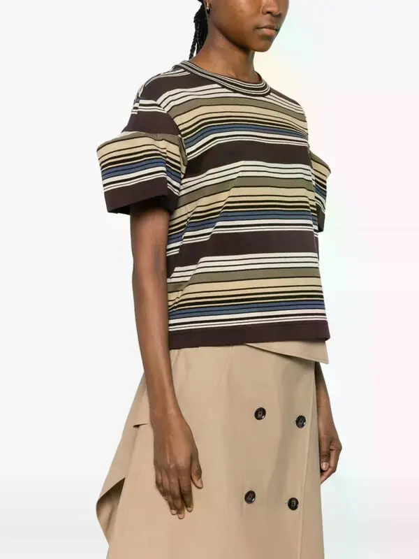 Sacai Striped T-shirt