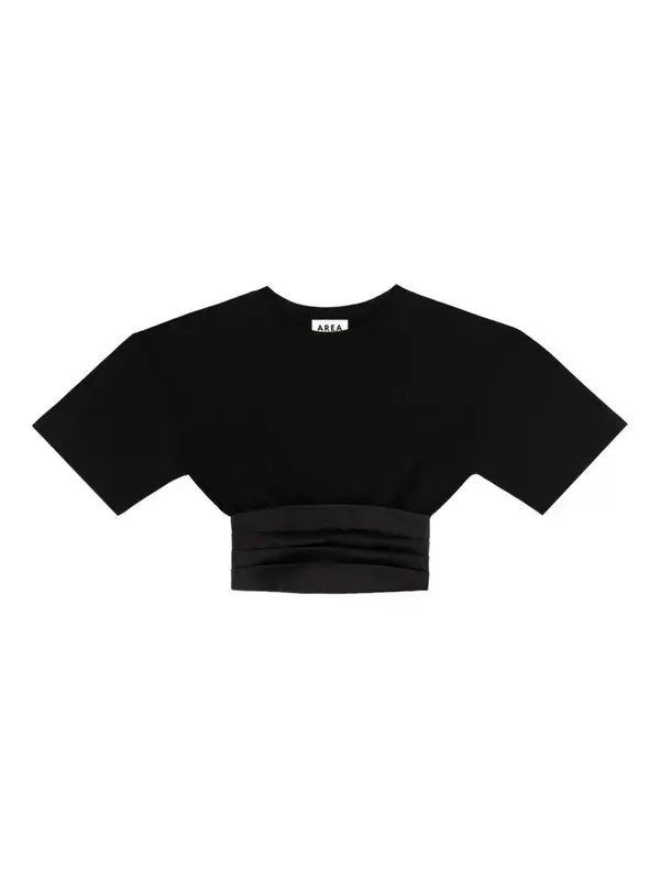 AREA Tuxedo T-shirt - Black