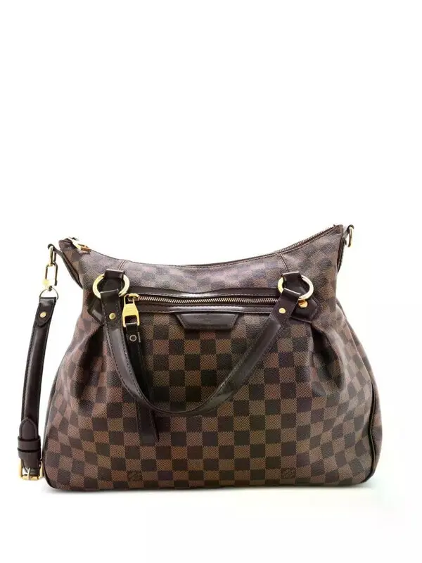 LOUIS VUITTON Evora Damier Mm Satchel