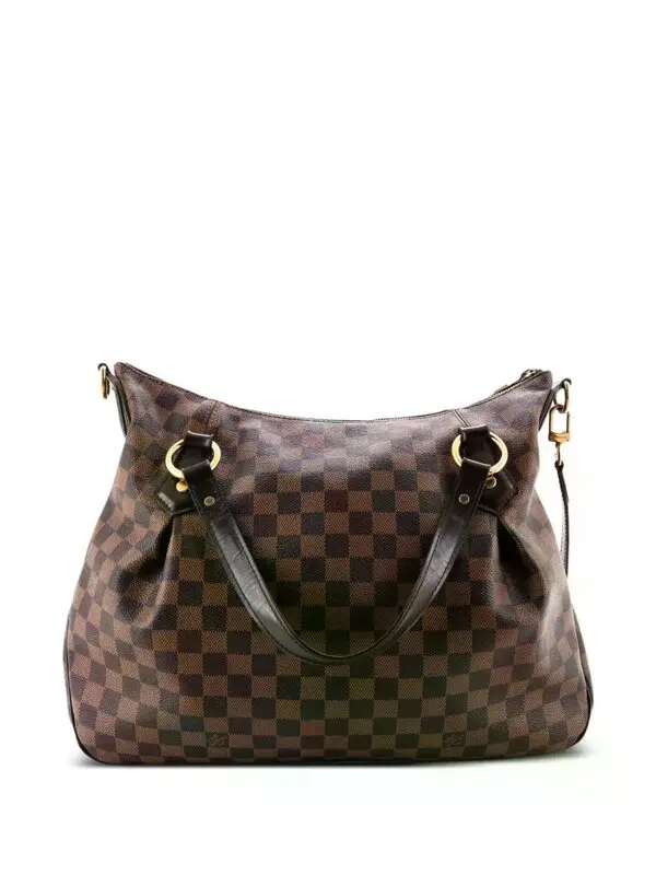 LOUIS VUITTON Evora Damier Mm Satchel