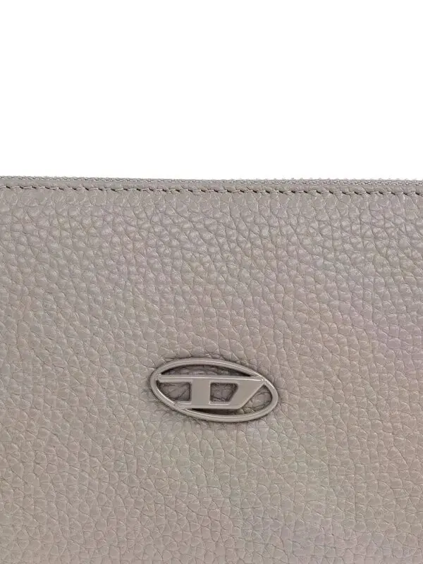 DIESEL Zip-around Logo-plaque Wallet