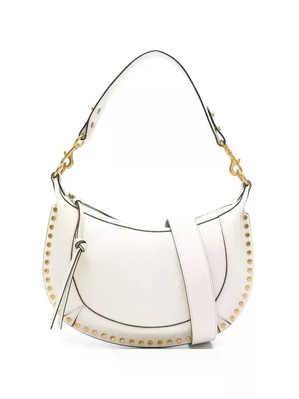 Isabel Marant Naoko Studded Shoulder Bag - Neutrals