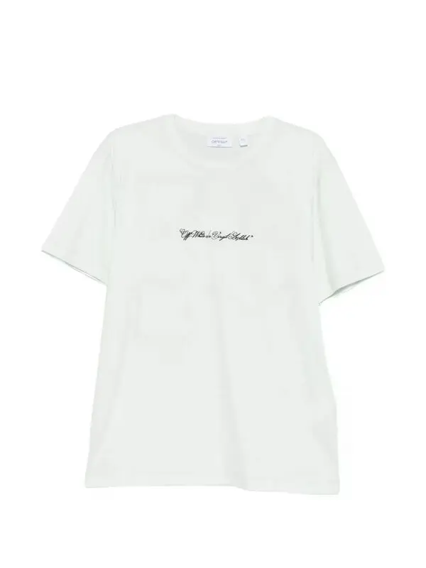 Off-White Script Arrow T-shirt - Green