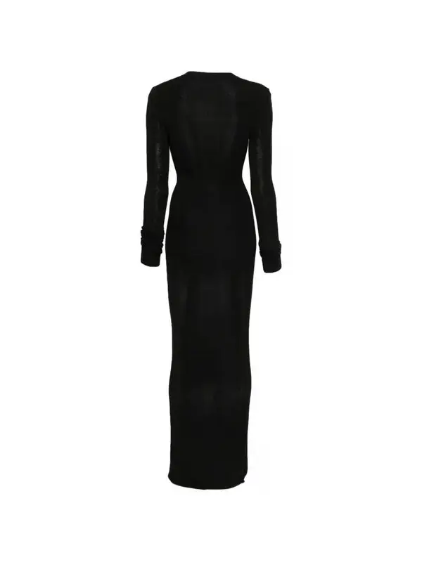 ENTIRE STUDIOS Long-sleeve V-neck Dress