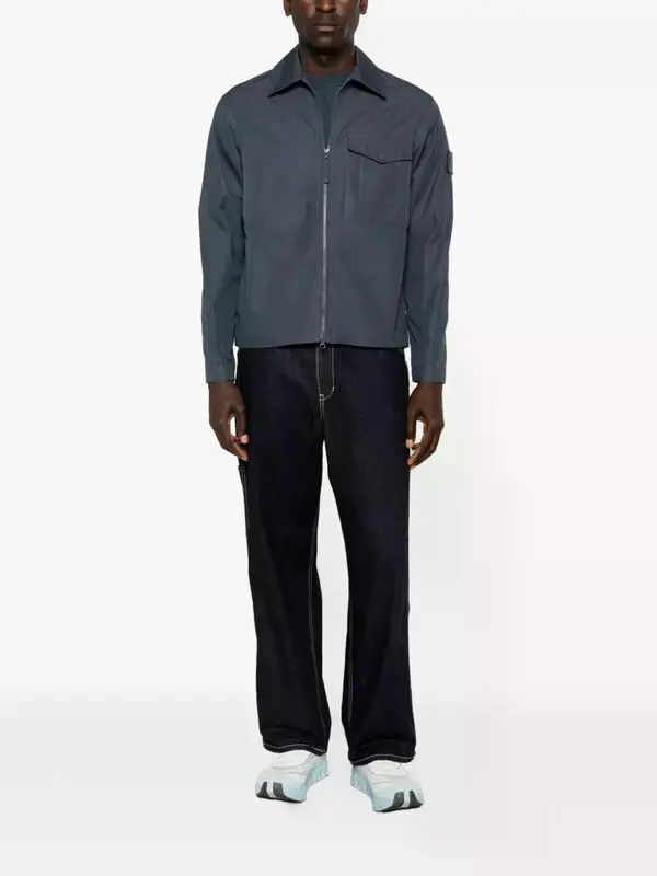 Stone Island Zip Chest-pocket Jacket