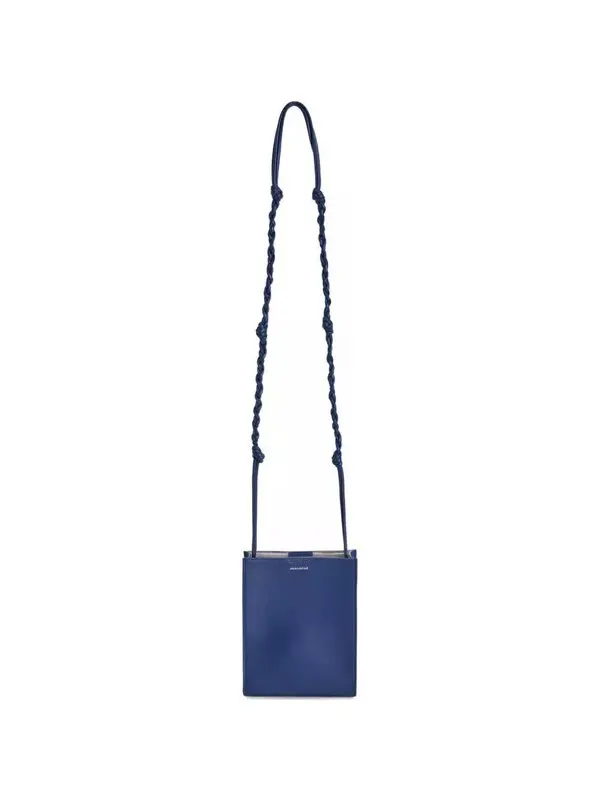 JIL SANDER Small Cannolo Embossed Cross Body Bag