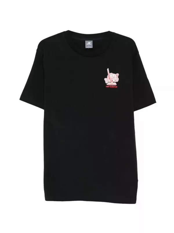 NEW BALANCE Graphic T-shirt - Black