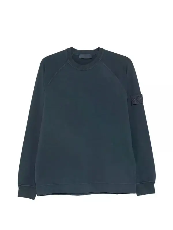 Stone Island Patch Crew-neck Sweatshirt