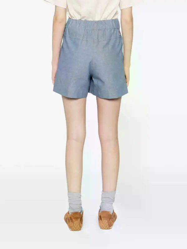 Moncler Pleated Button Shorts