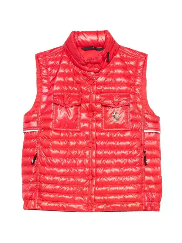 Moncler Gumiane Sleeveless Gilet - Red