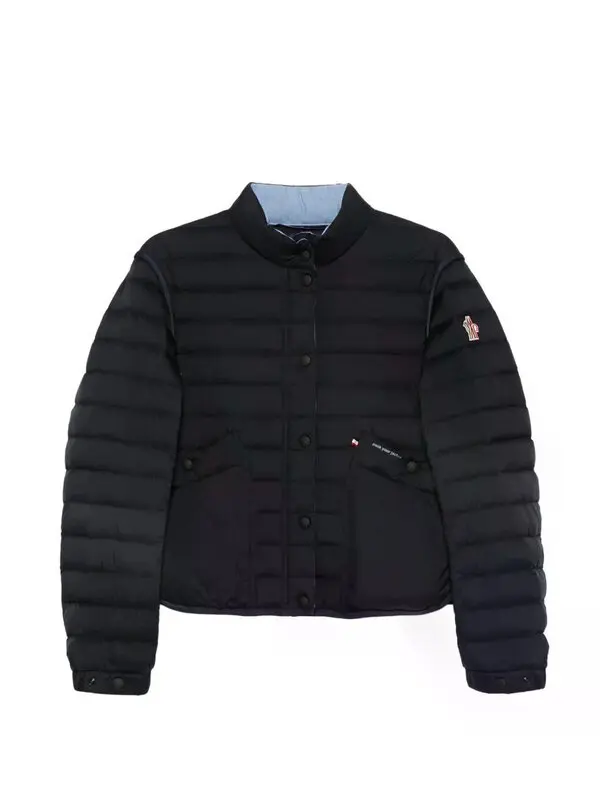 Moncler Madulains Button Quilted Jacket - Blue