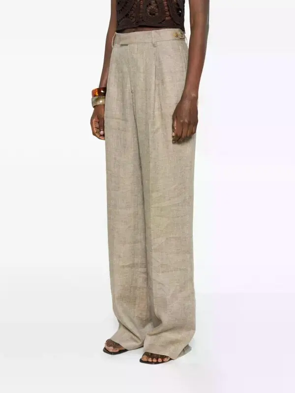 BERWICH Pleated-front Trousers