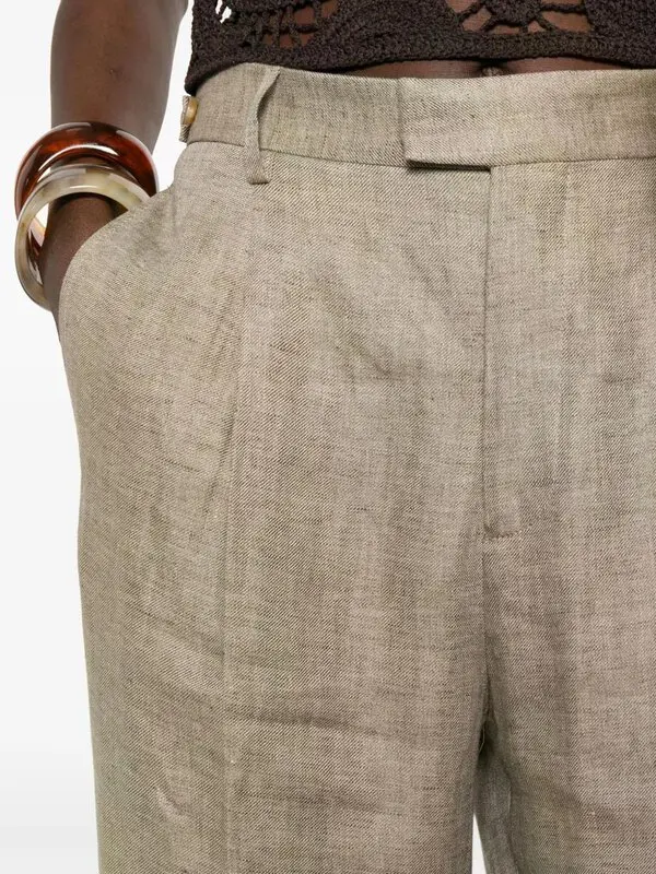 BERWICH Pleated-front Trousers