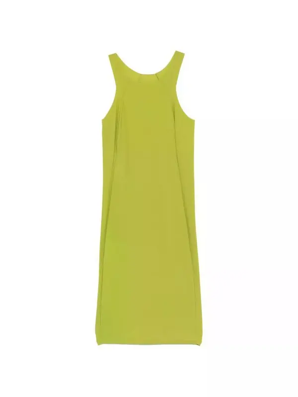 Patrizia Pepe Racer-back Sleeveless Dress - Green