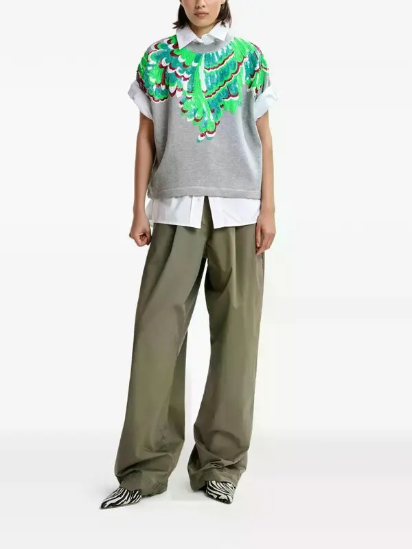 Essentiel Antwerp Sequin-embellished T-shirt