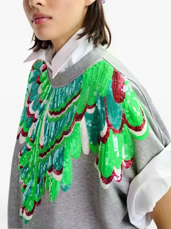 Essentiel Antwerp Sequin-embellished T-shirt