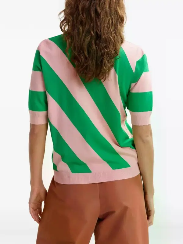 Essentiel Antwerp Striped Polo Top