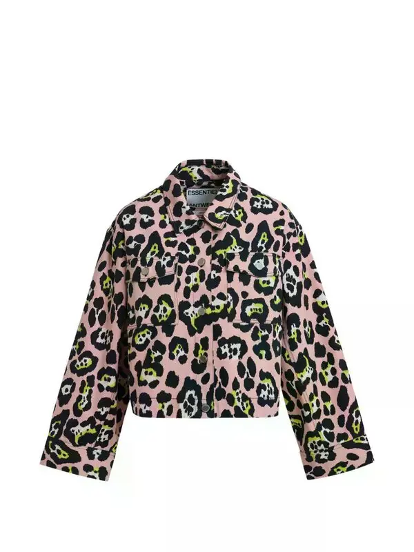 Essentiel Antwerp Jenna Leopard Print Jacket