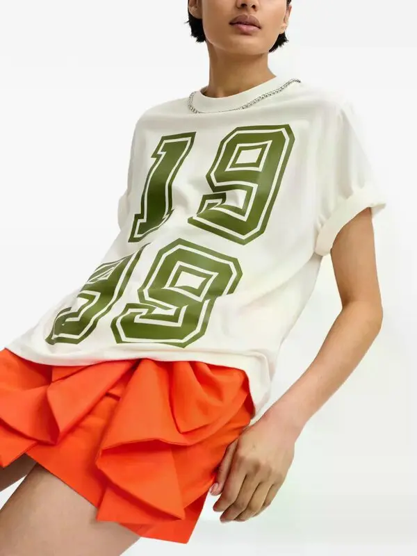 Essentiel Antwerp Number-print T-shirt