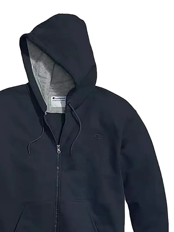 Champion Zipped Hoodie - Blue