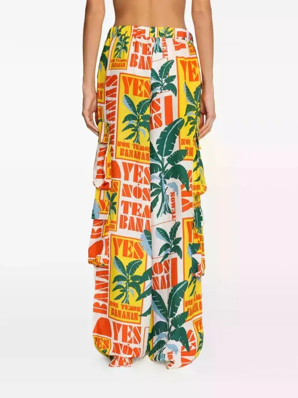 AMIR SLAMA Print Pocket Trousers