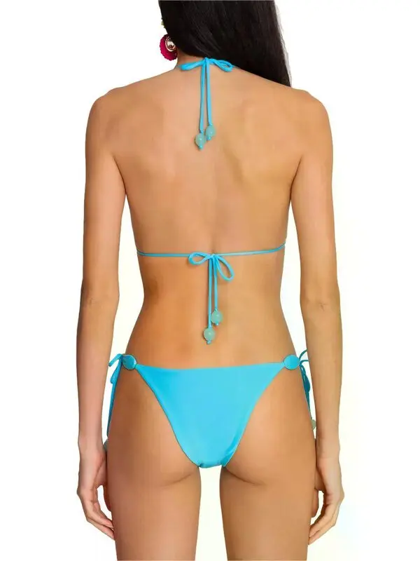 AMIR SLAMA Beaded Tie Bikini