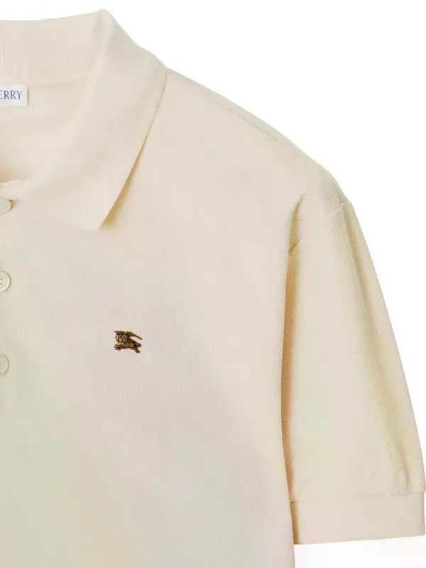 Burberry Metal Ekd Cotton Polo Shirt
