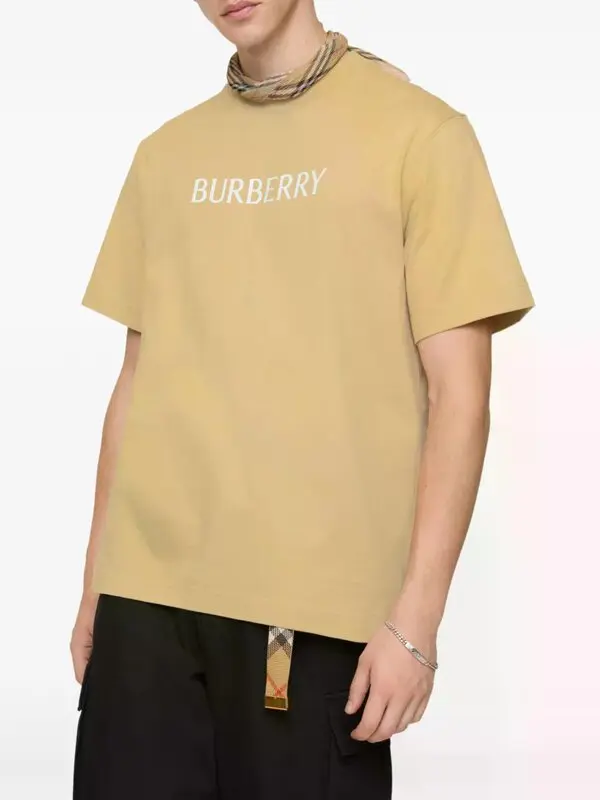 Burberry Logo Cotton T-shirt