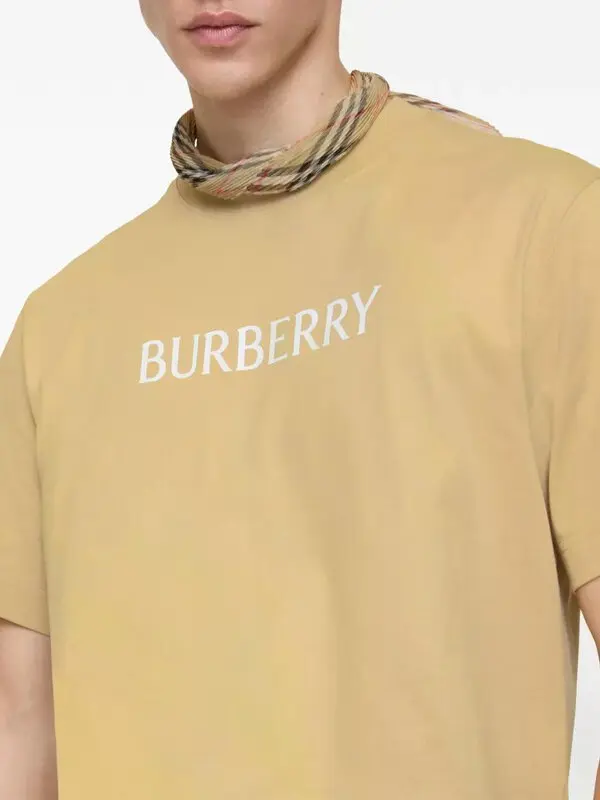 Burberry Logo Cotton T-shirt
