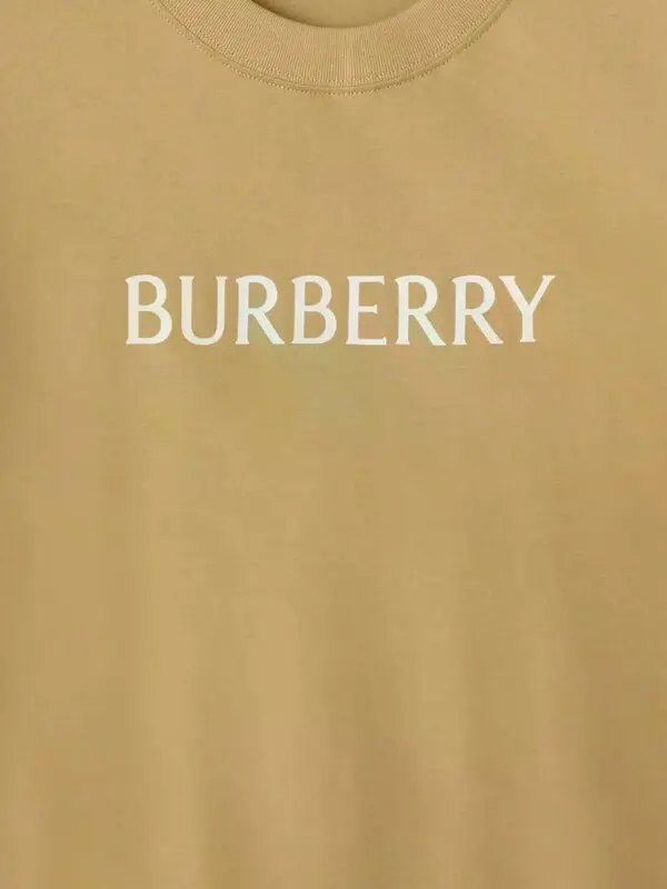 Burberry Logo Cotton T-shirt