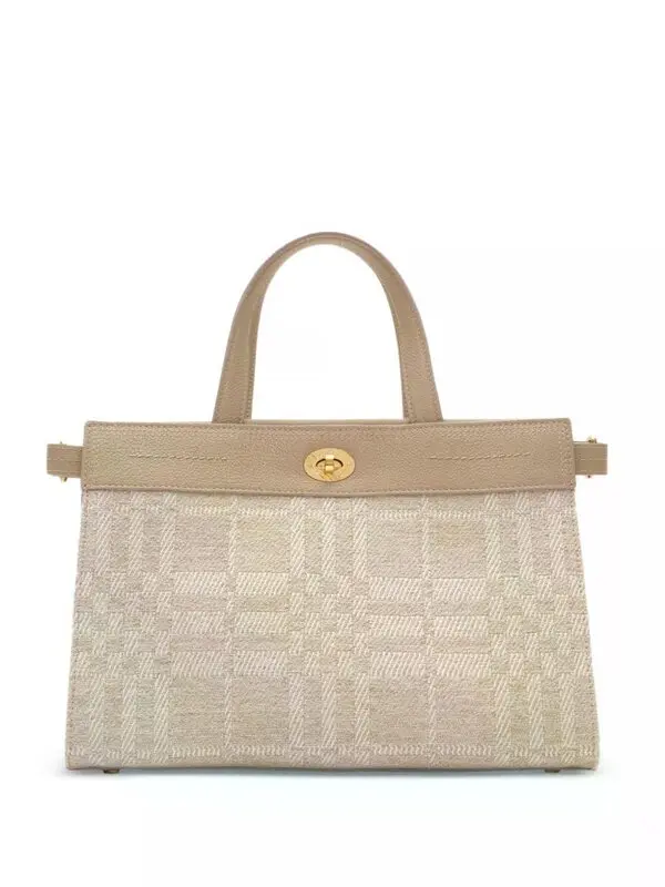 Burberry Small Cotswolds Tote - Neutrals