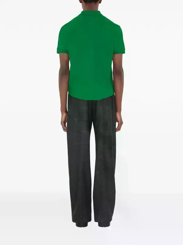 Burberry Cotton Polo Shirt - Green