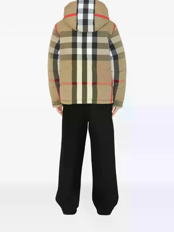 Burberry Reversible Check Puffer Jacket